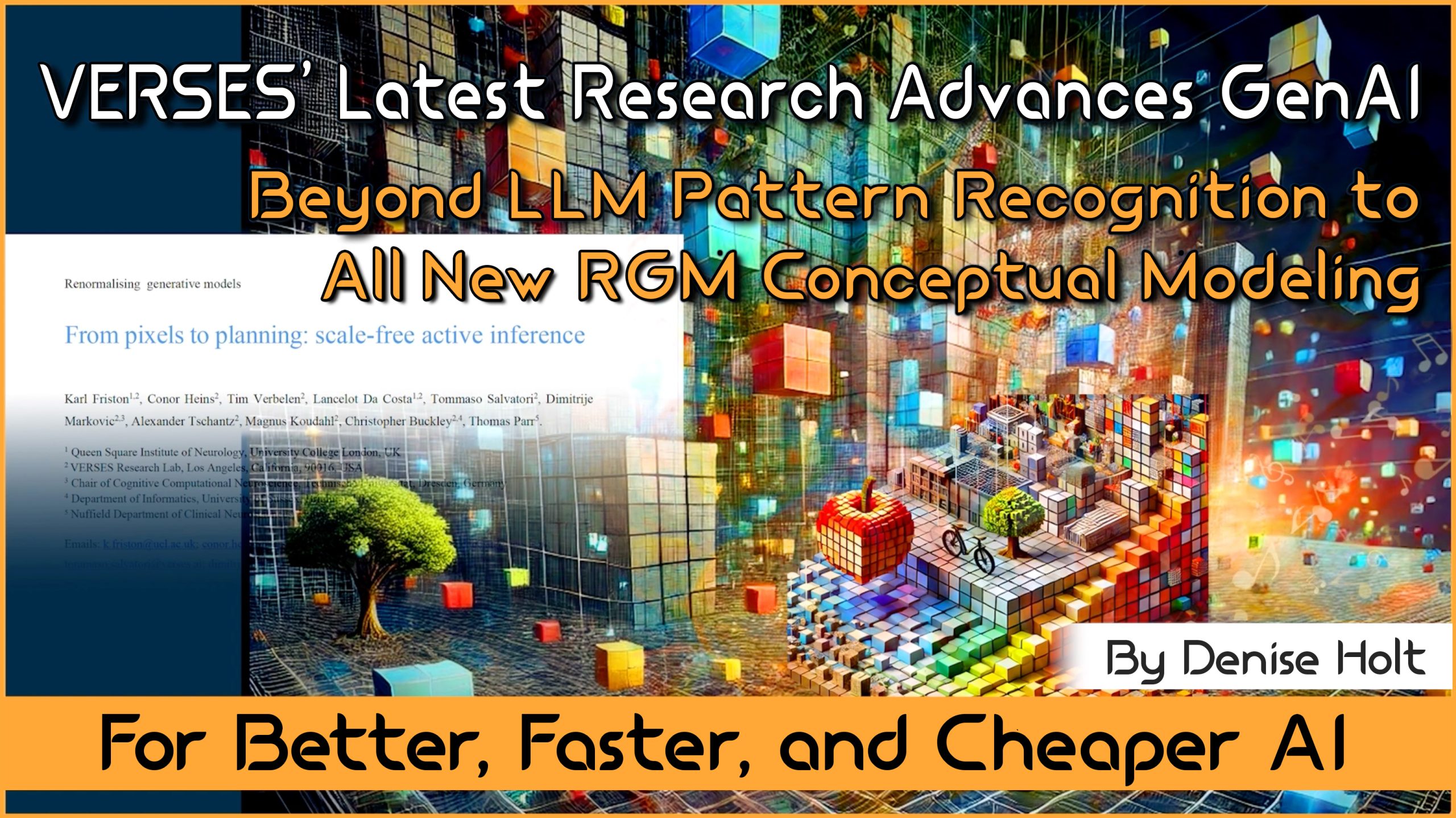 VERSES' Latest Research Advances Beyond GenAI With RGM Conceptual Modeling